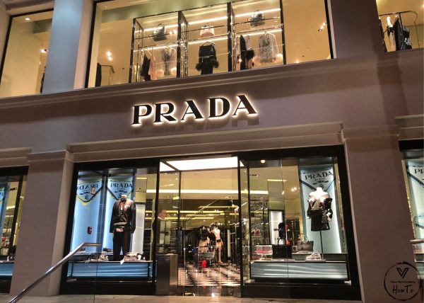 Elevation with Prada - visualmerchandisinghowto.com