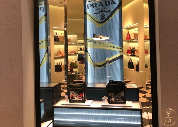 Elevation with Prada - visualmerchandisinghowto.com