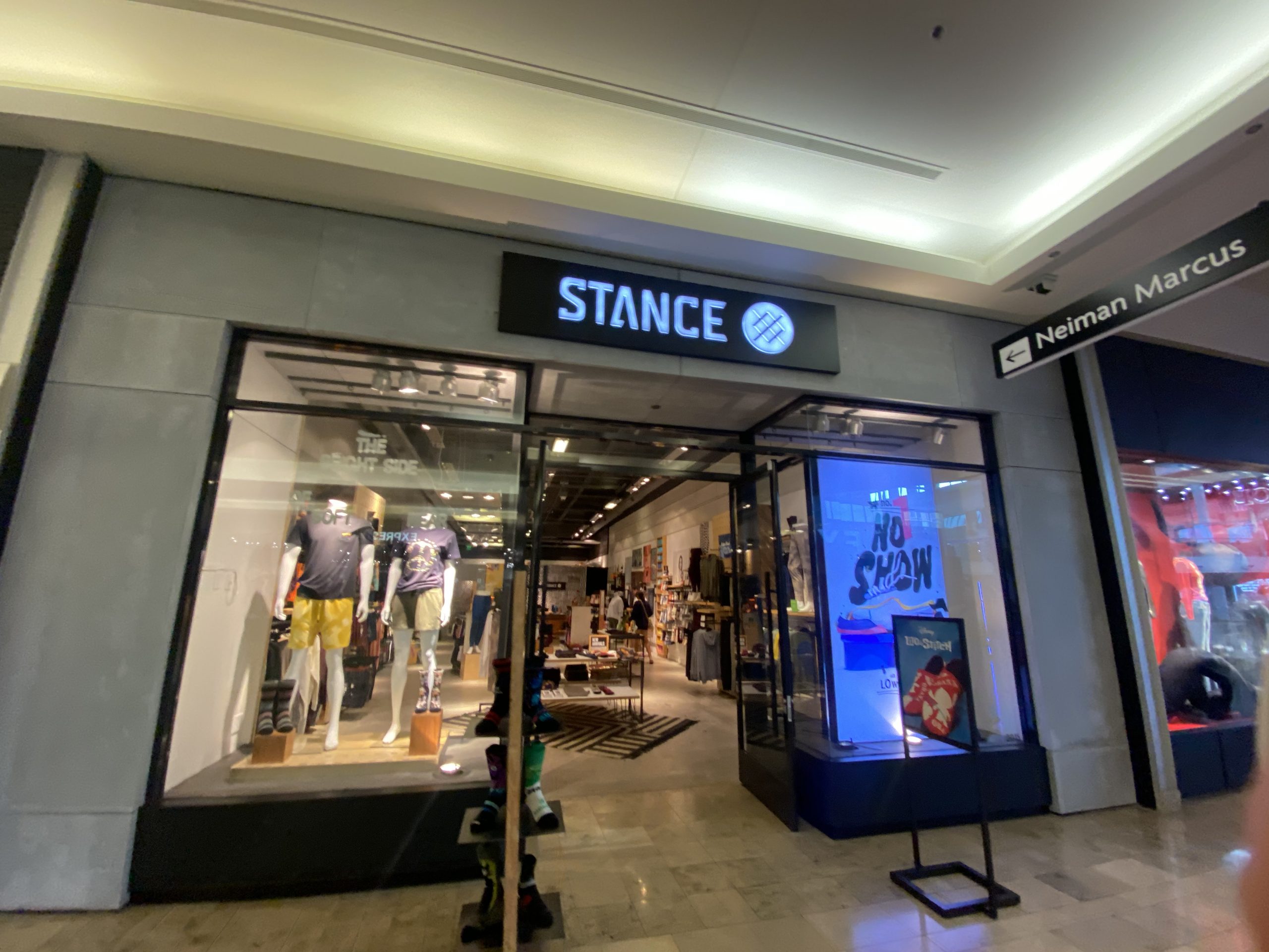 Stance Store Window Display at Fashion Show Mall Las Vegas ...