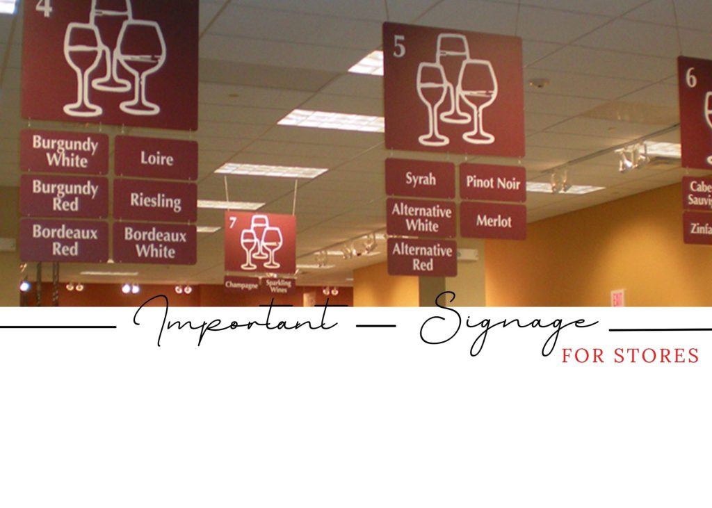 Important Signage For Retail Stores - visualmerchandisinghowto.com